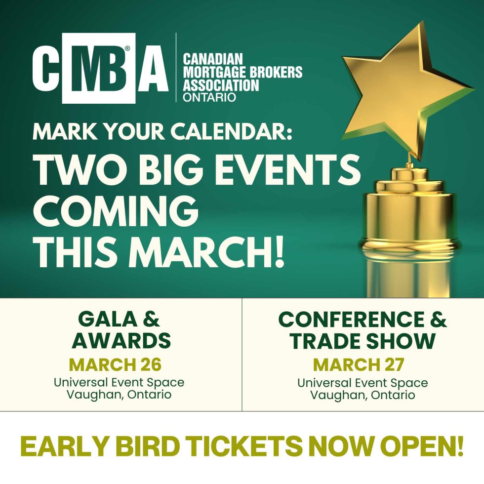 CMBA Ontario | Mortgage Brokers Association, Join Today